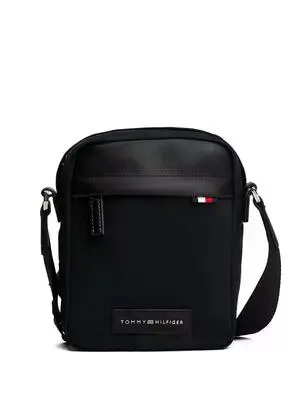 Tommy Hilfiger Logo-detail Shoulder Bag - Black