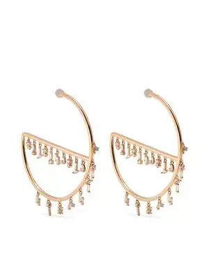 Suzanne Kalan Gold Tone Earrings
