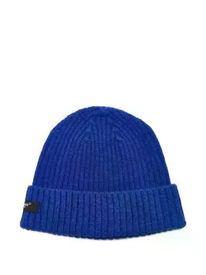 UNDERCOVERISM Ribbed Knit Beanie - Blue