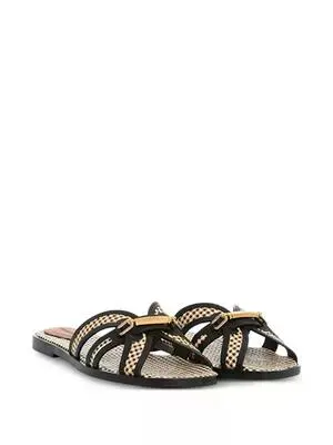 Zimmermann Prisma Woven Sandals