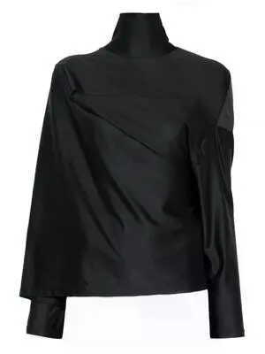 Junya Watanabe High-neck Draped Top