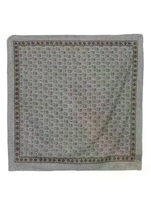 Soeur Floral-pattern Twill Scarf