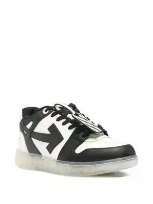 Off-White Leather Sneakers