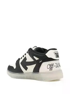 Off-White Leather Sneakers