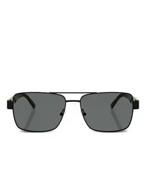 SCUDERIA FERRARI Rectangle-frame Sunglasses - Black