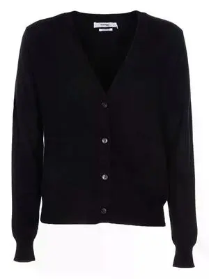NOT SHY Button-front Pocket Cardigan