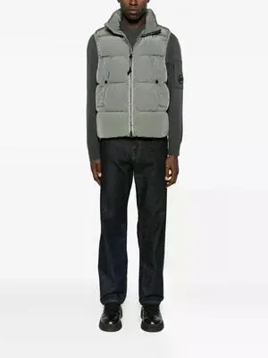 C.P. COMPANY Quilted Zip-front Vest