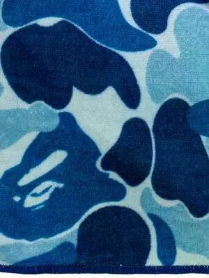 A BATHING APE Camouflage-pattern Towel