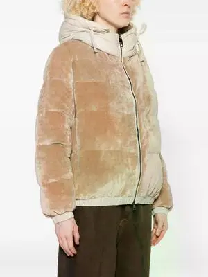 MARTYLÒ Velvet Puffer Jacket