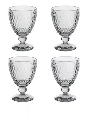 VILLEROY & BOCH Acqua Boston Stemmed Glasses - Grey