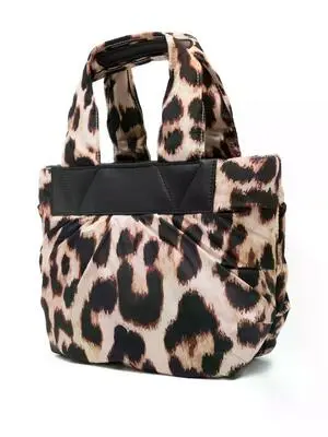 VEECOLLECTIVE Leopard-print Quilted Tote Bag