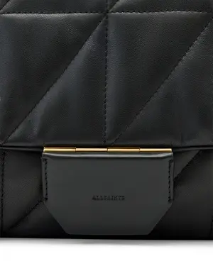 ALLSAINTS Ondine Quilted Leather Shoulder Bag