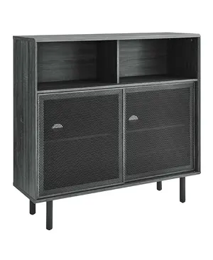 MODWAY Kurtis 47 Display Cabinet - Charcoal