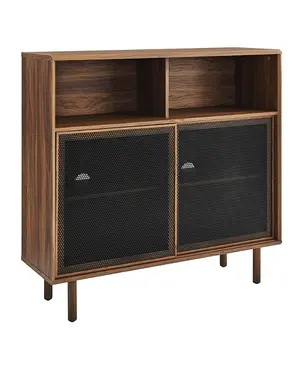 MODWAY Kurtis 47 Display Cabinet - Walnut