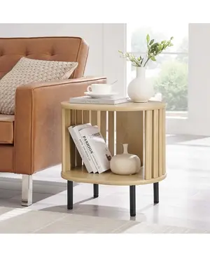MODWAY Fortitude Side Table - Oak