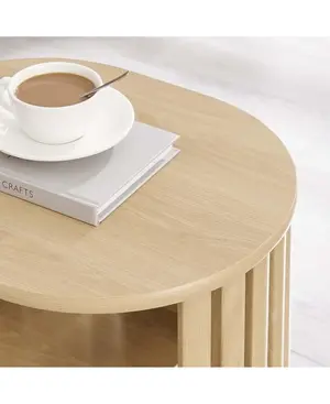 MODWAY Fortitude Side Table - Oak