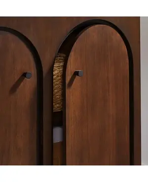 MODWAY Appia 2-door Arched Door Storage Cabinet