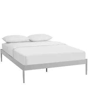 MODWAY Elsie Bed Frame Queen - Gray