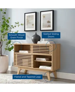 MODWAY Render Display Stand - Oak