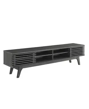 MODWAY Render 70 Entertainment Center Tv Stand - Charcoal