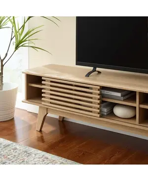 MODWAY Render 70 Entertainment Center Tv Stand - Oak