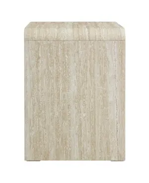 MODWAY Toscana 1-drawer Nightstand - Travertine