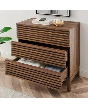MODWAY Render Large 3-drawer Nightstand