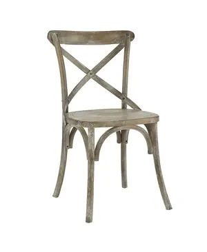 MODWAY Gear Dining Side Chair - Gray
