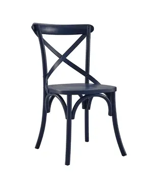 MODWAY Gear Dining Side Chair - Midnight Blue