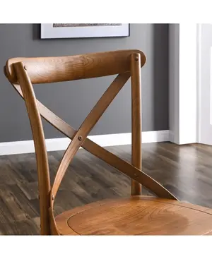MODWAY Gear Dining Side Chair - Walnut
