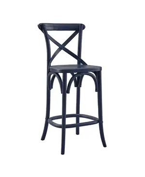 MODWAY Gear Counter Stool - Midnight Blue