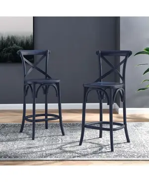 MODWAY Gear Counter Stool - Midnight Blue