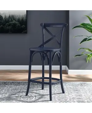 MODWAY Gear Counter Stool - Midnight Blue