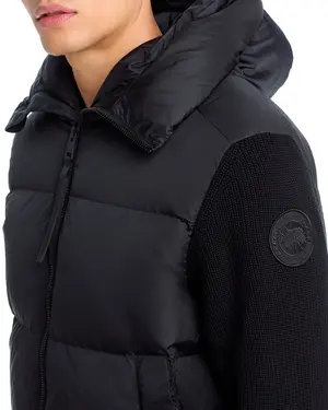 Canada Goose Hybridge Grove Knit Hoodie - Black