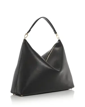 TOTEME Bevel Grained Leather Shoulder Bag