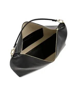TOTEME Bevel Grained Leather Shoulder Bag