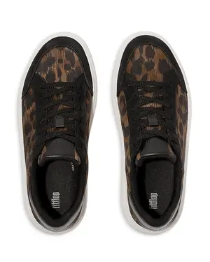 Fitflop Leopard Print Sneakers