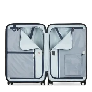 DELSEY PARIS Cadence Expandable Medium Spinner Suitcase - Silver