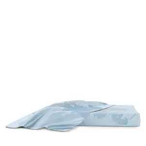 Frette Flower Jacquard Duvet Cover, King Exclusive - Azure/beige