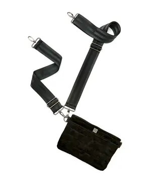 THINK ROYLN Suede Bum Bag 2.0 - Black