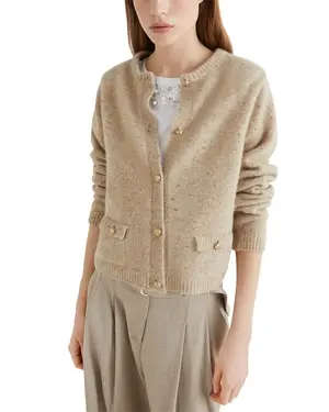Marella Marled Knit Cardigan