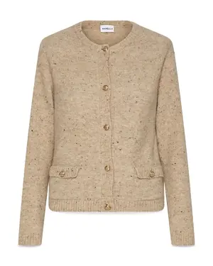 Marella Marled Knit Cardigan