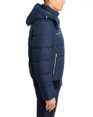 Moose Knuckles Cloud Down Bomber Jacket - Navy