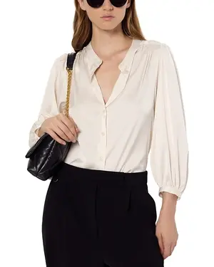 Gerard Darel Alicia Button-up Shirt - Ecru