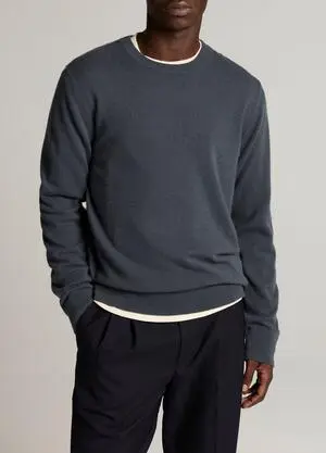 Vince Cashmere Crew Neck Sweater Azure