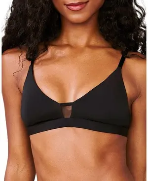 Pepper Limitless Wirefree Scoop Bra - Black
