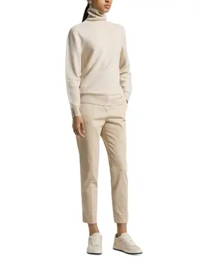Peserico Knitted Cashmere Turtleneck Sweater