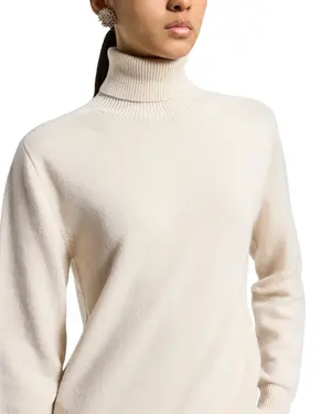 Peserico Knitted Cashmere Turtleneck Sweater