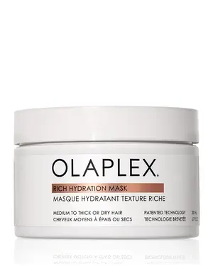 OLAPLEX Rich Hydration Mask For Dry Or Medium To Thick Hair 6.7 Oz - No Color