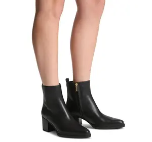 Michael Kors Lex Leather Ankle Booties
